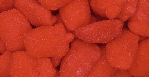 Fraises plates 100gr – Chouchou Candy